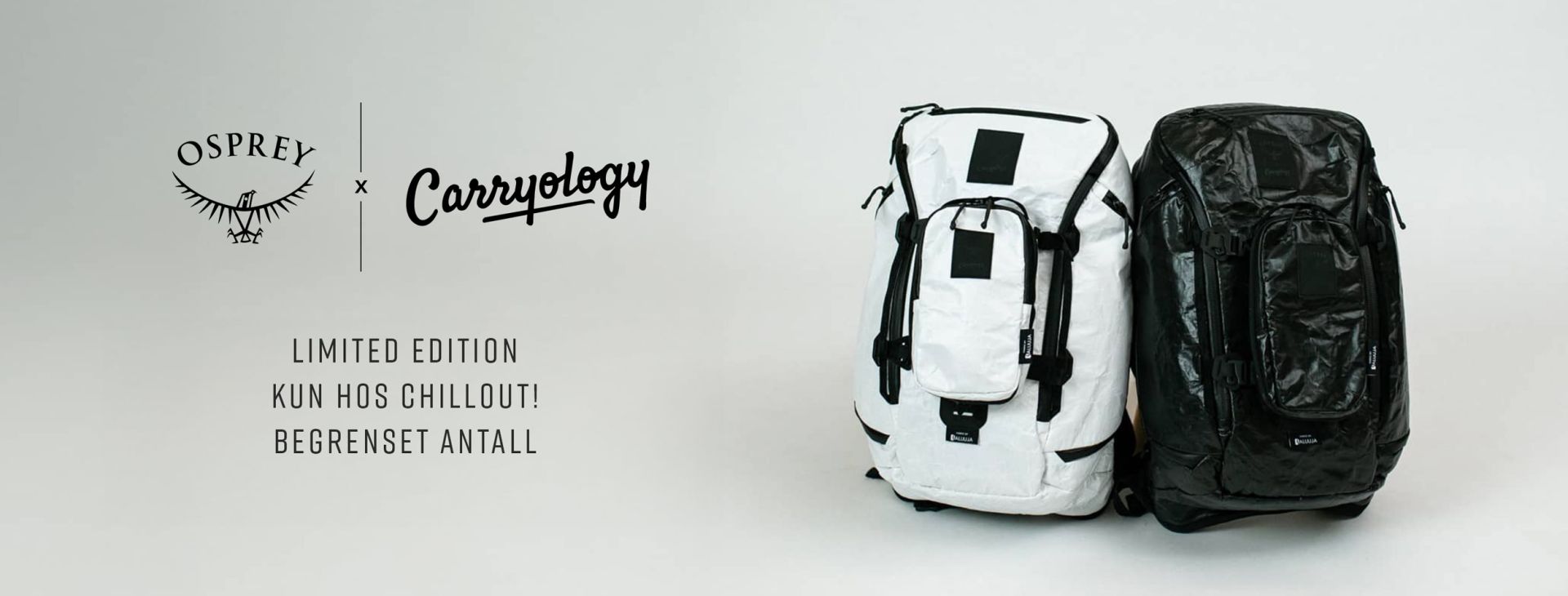 Osprey x Carryology | Chillout - unik ryggsekk og pouch